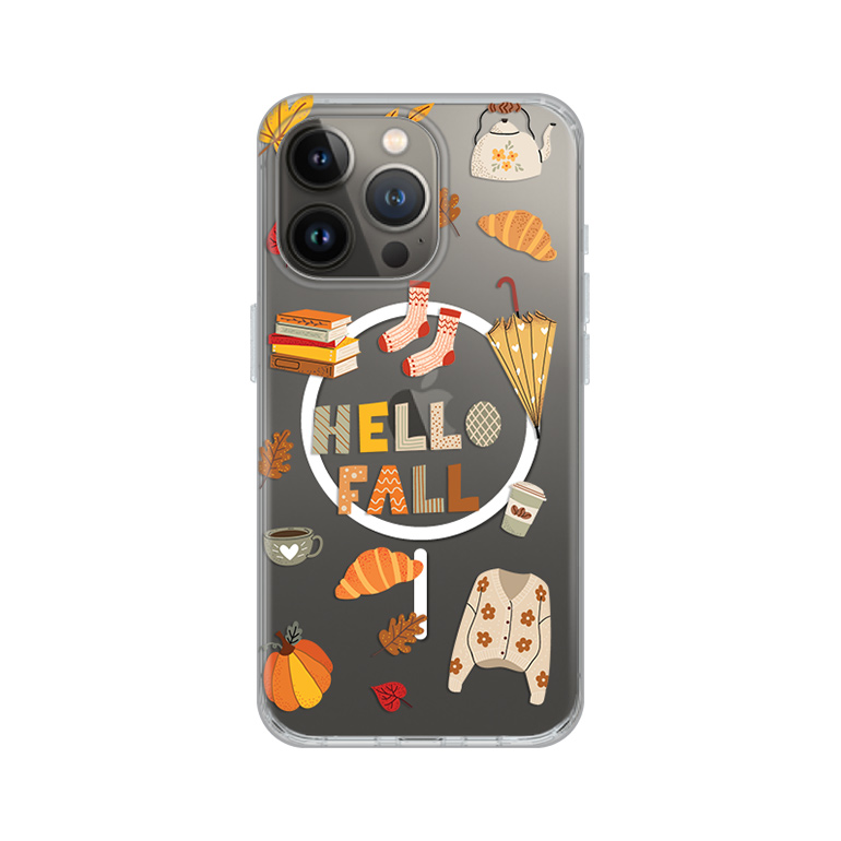 Zastitna maska (futrola) print Magsafe - iPhone 13 Pro Hello Fall