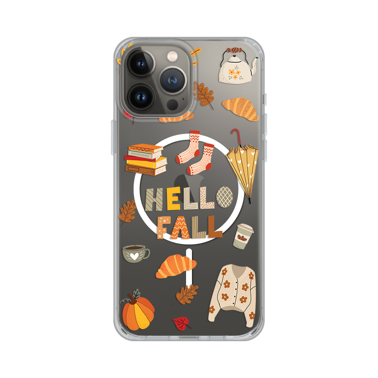 Zastitna maska (futrola) print Magsafe - iPhone 13 Pro Max 6.7 Hello Fall