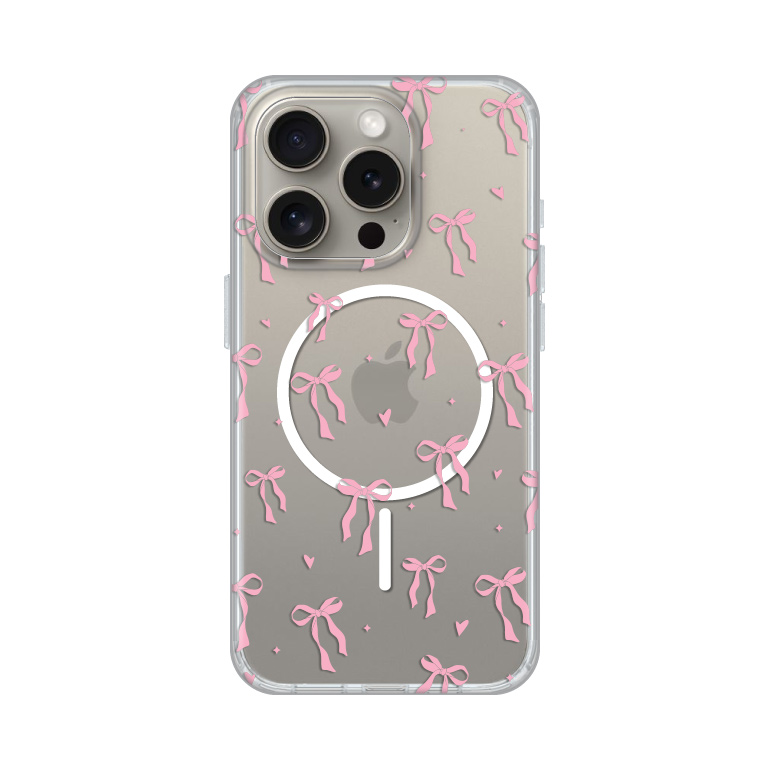 Zastitna maska (futrola) print Magsafe - iPhone 15 Pro 6.1 Cute Bows