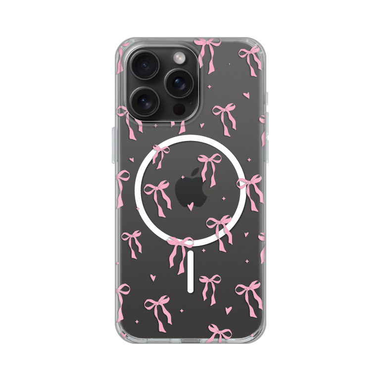 Zastitna maska (futrola) print Magsafe - iPhone 15 Pro Max 6.7 Cute Bows