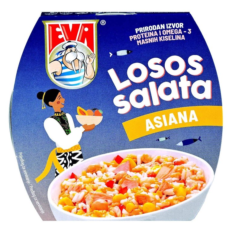 Eva salata losos asiana 160g eva