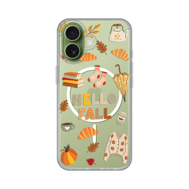 Zastitna maska (futrola) print Magsafe - iPhone 17 Hello Fall