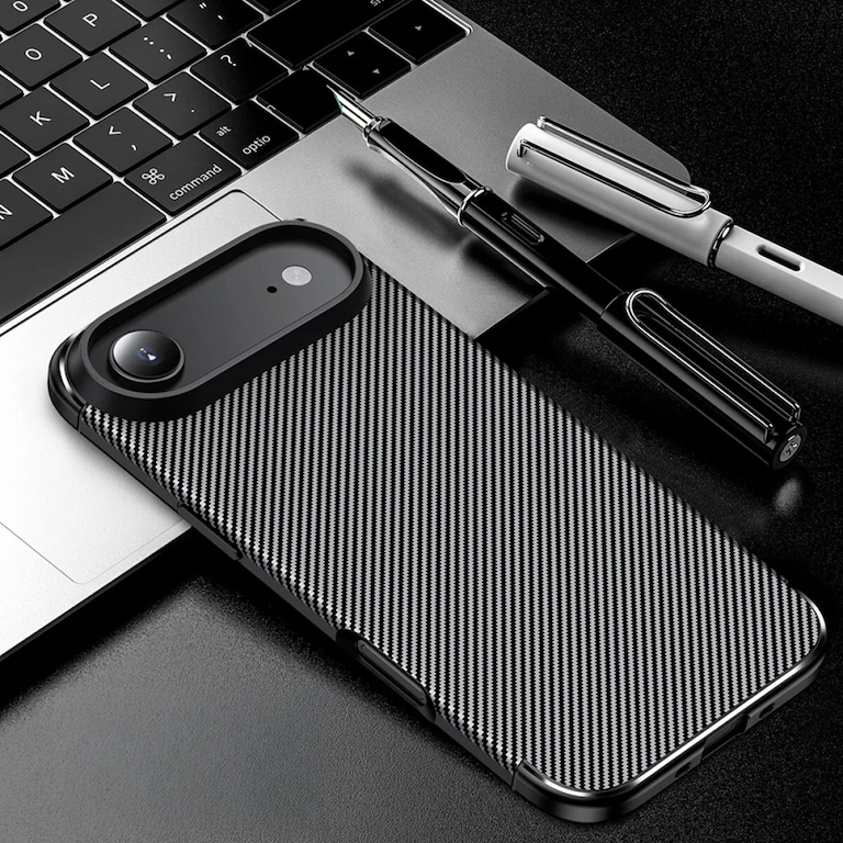 Zastitna maska (futrola) Defender Carbon - iPhone 17 Air crna