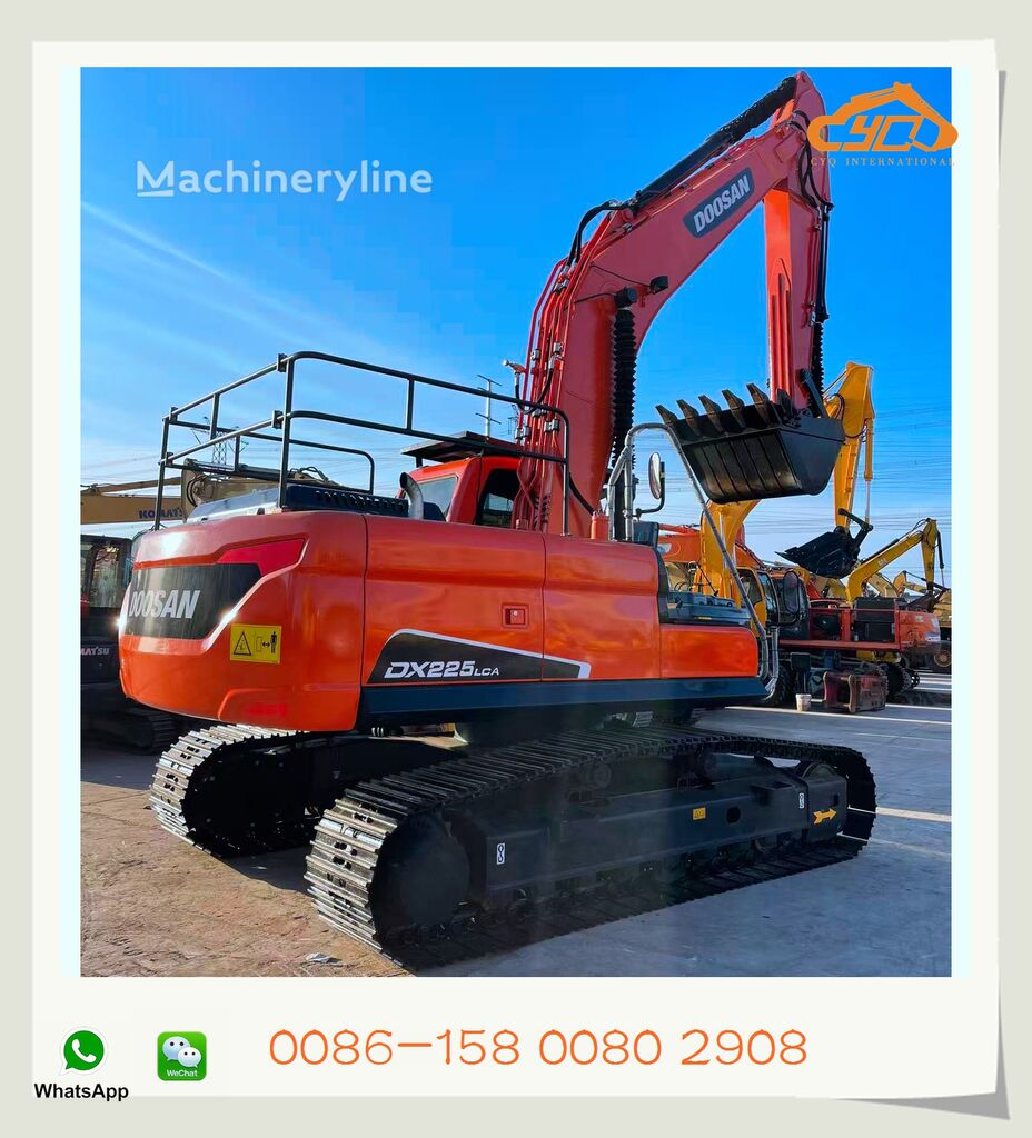 Doosan DX225LCA bager guseničar