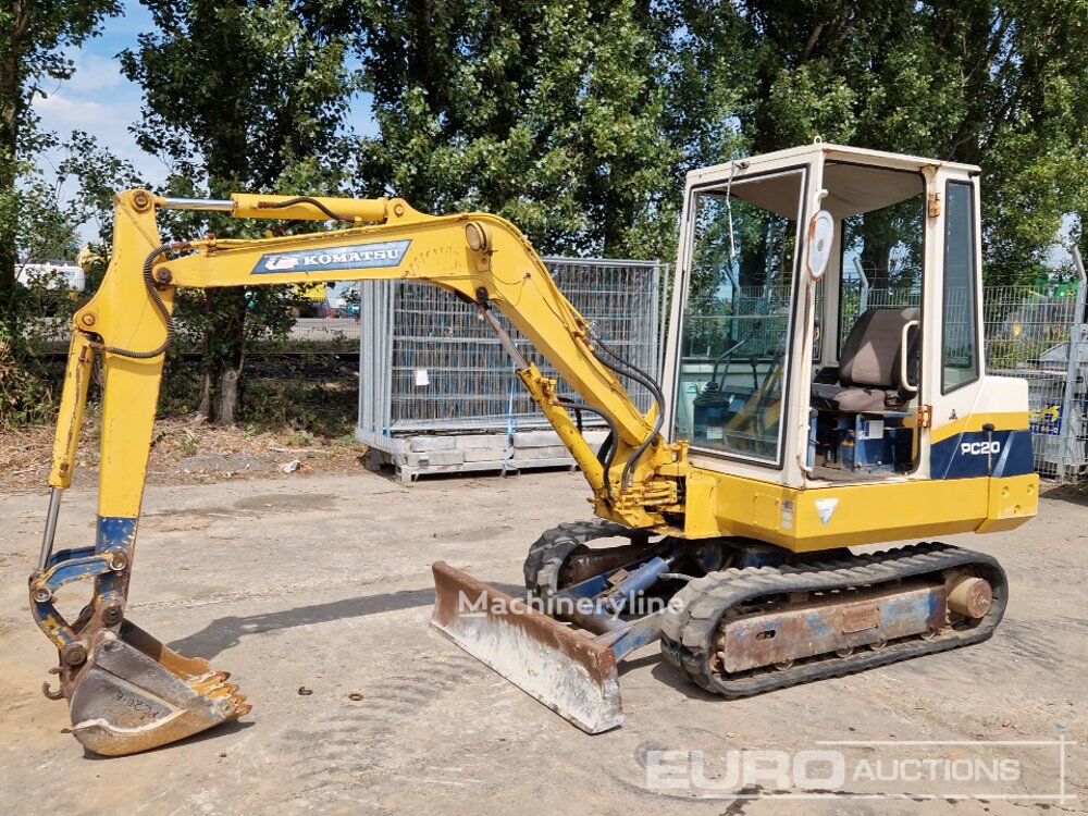 Prodaje se Komatsu PC20-6 mini bager na aukciji