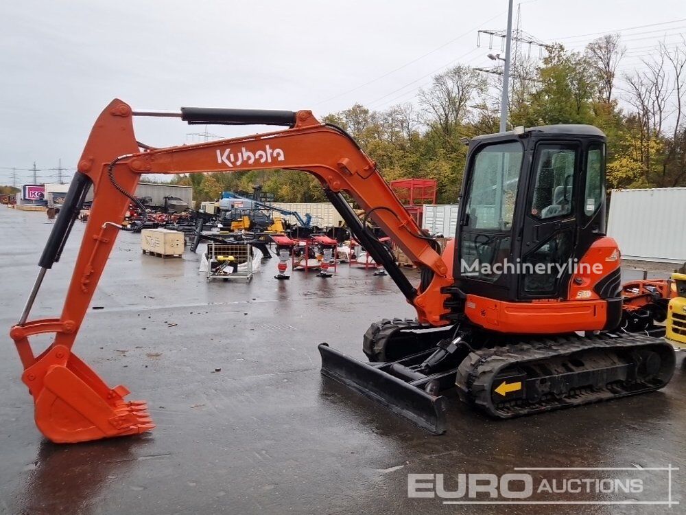 Prodaje se Kubota 55U mini bager na aukciji