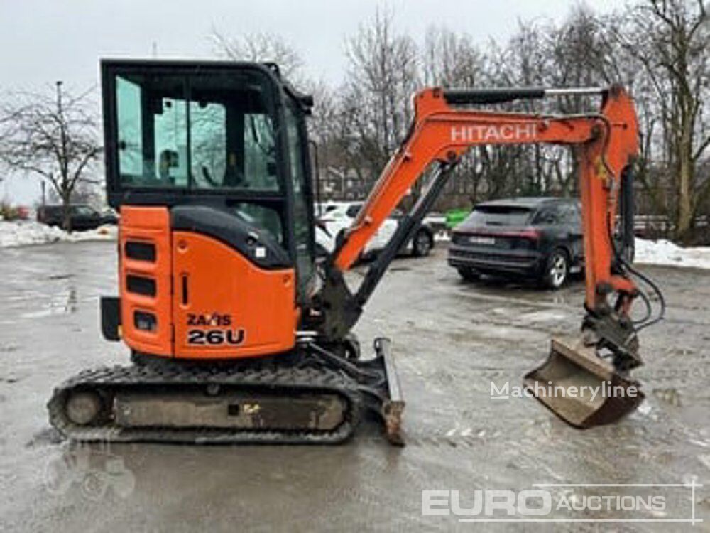 Prodaje se Hitachi ZX26U-6CR mini bager na aukciji