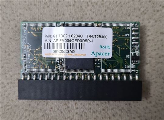 IDE Flash Memory Apacer 4GB (40-pin)