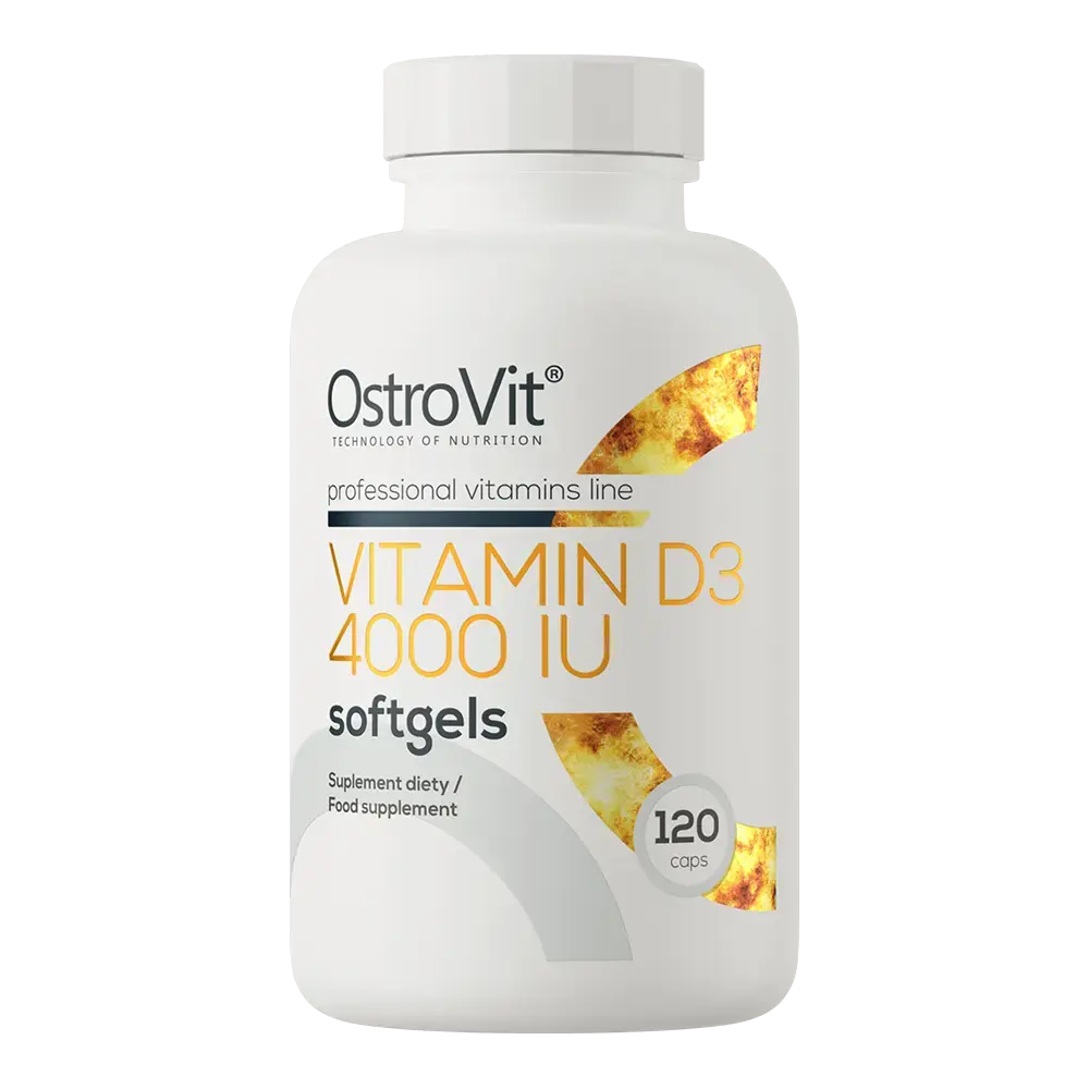 OstroVit Vitamin D3 4000 IU, 120 kapsula
