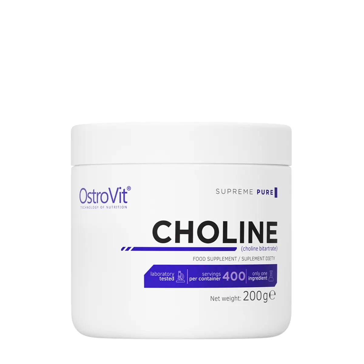 OstroVit Supreme Pure Choline 200g