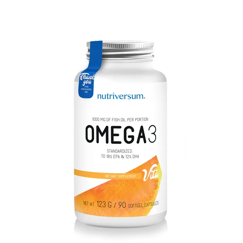 NUTRIVERSUM Omega 3 riblje ulje 1000mg 90 kapsula 118575