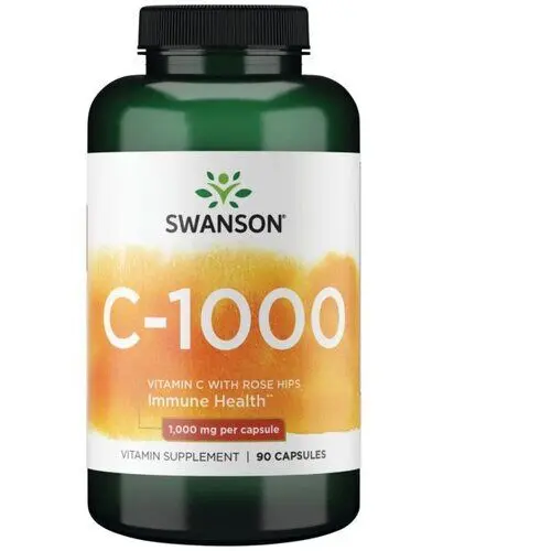 Swanson Vitamin C-1000 s šipurkom, 1000mg, 90 kapsula