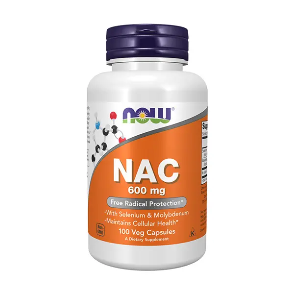 NOW Nac acetil cistein kapsule 600 mg, 100 komada
