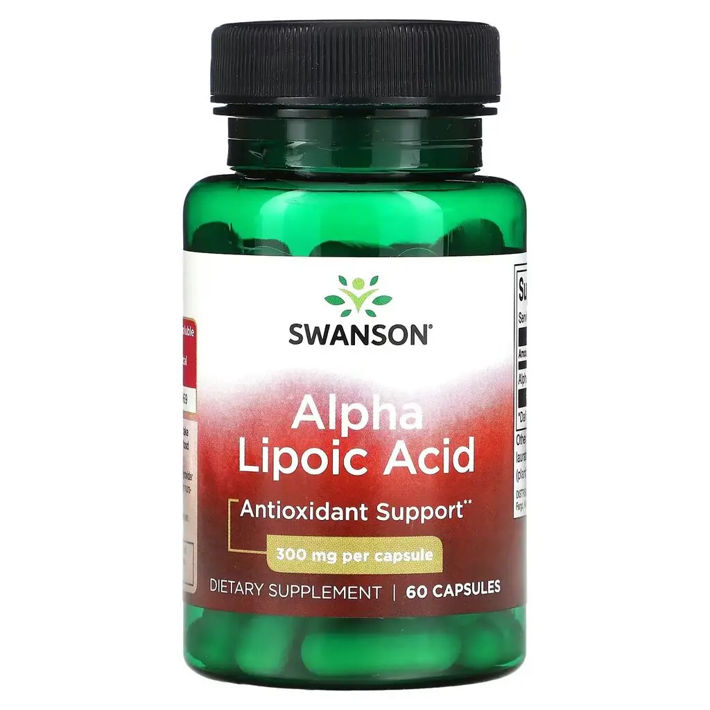 Swanson Alpha Lipoic Acid, 300mg, 60 kapsula