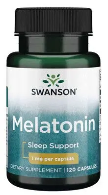 Swanson Melatonin, 3 mg, 60 Kapsula – Podrška Zdravom Snu