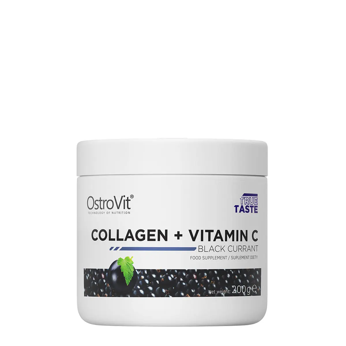 OstroVit Collagen + Vitamin C crna ribizla 200g