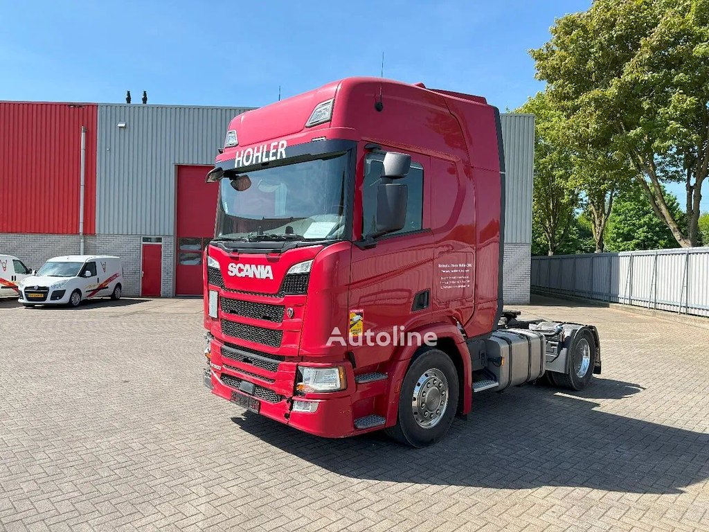 Scania NGS R500 / ENGINE RUNNING / RETARDER / HYDRAULICS / GERMAN TRUCK tegljač nakon udesa