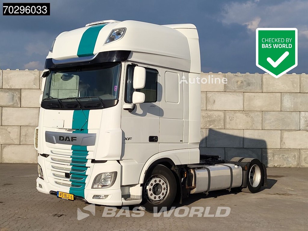 DAF XF 480 XF 4X2 NL-Truck APK Mega 2xTanks ACC Standklima Euro 6 tegljač