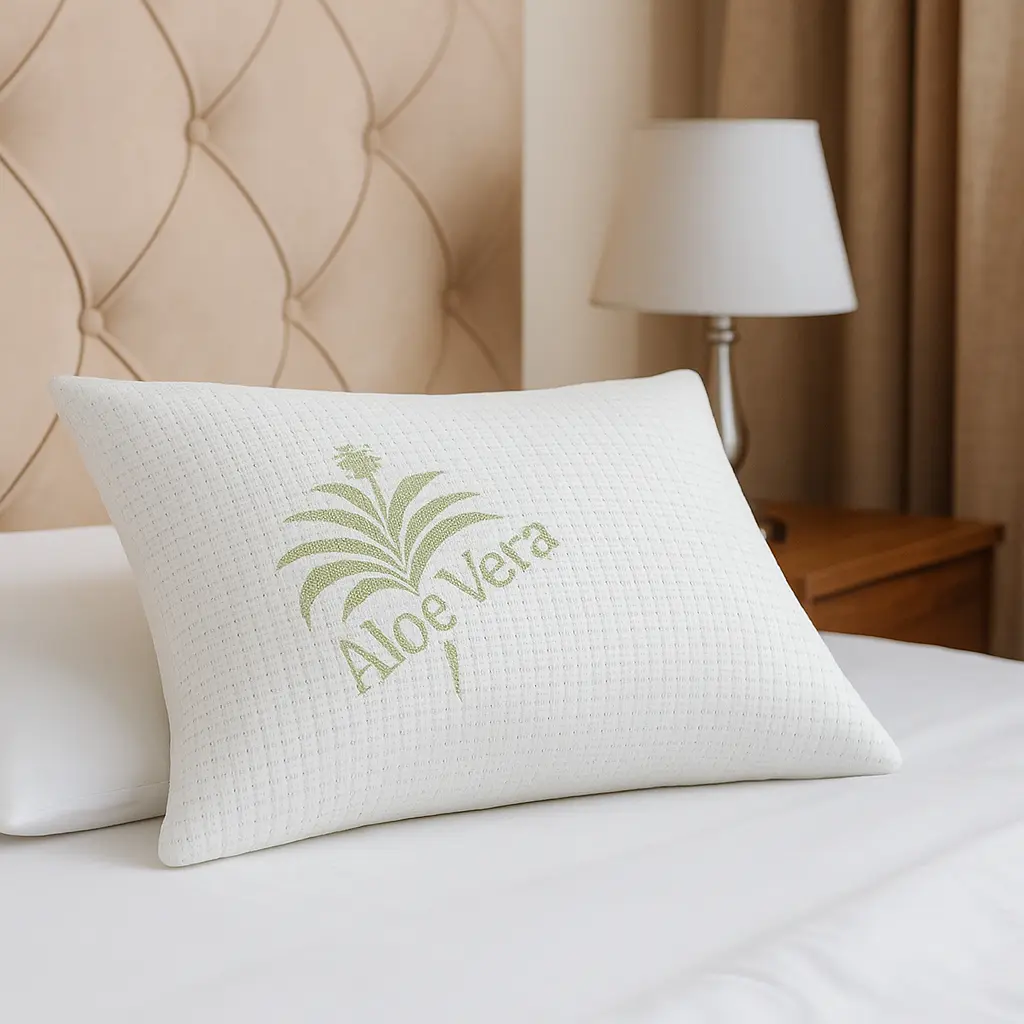 Anatomski jastuk Aloe Vera, 50x70cm, Beli