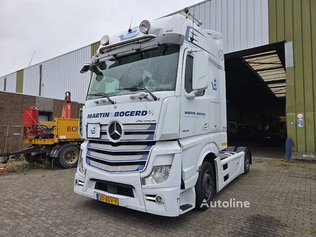 Mercedes-Benz Actros 1842 LS CABINE SCHADE NL TRUCK tegljač nakon udesa