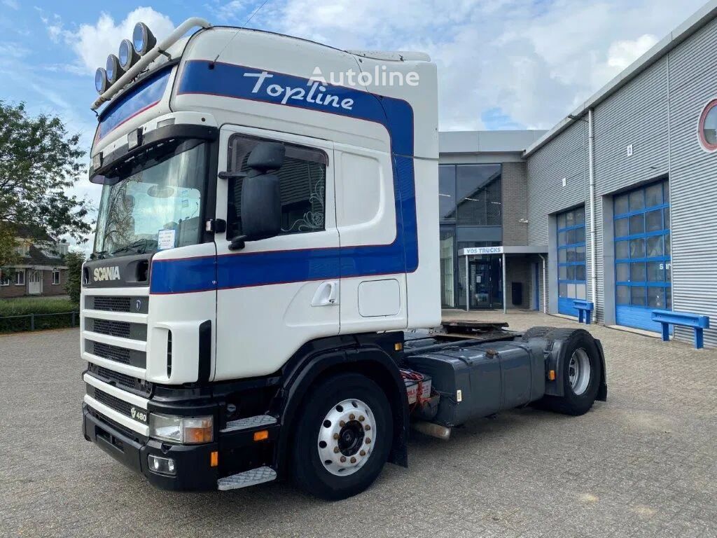 Scania 164-480 / RETARDER / TOPLINE / AUTOMATIC / EURO-3 / 2000 tegljač