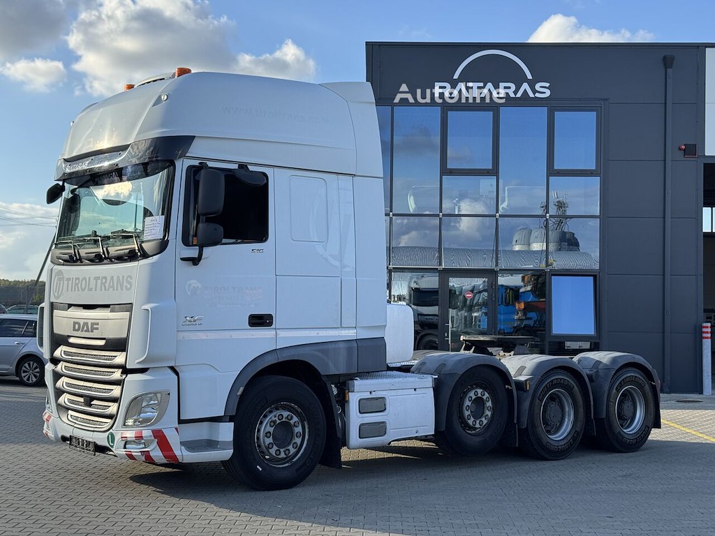 DAF XF 510 BIG AXEL/NEW TACHO tegljač