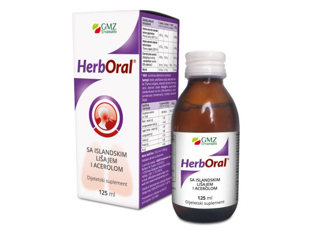 Herboral sirup islandski lišaj i acerola 125ml