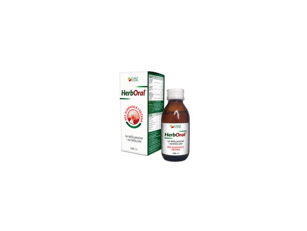 HERBORAL SIRUP BRŠLJAN I ACEROLA,BEZ ALKOHOLA I BEZ ŠEĆERA