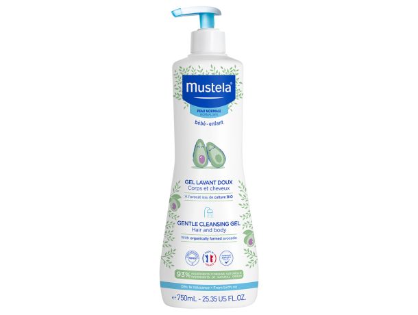 Mustela blagi gel za kupanje 750ml