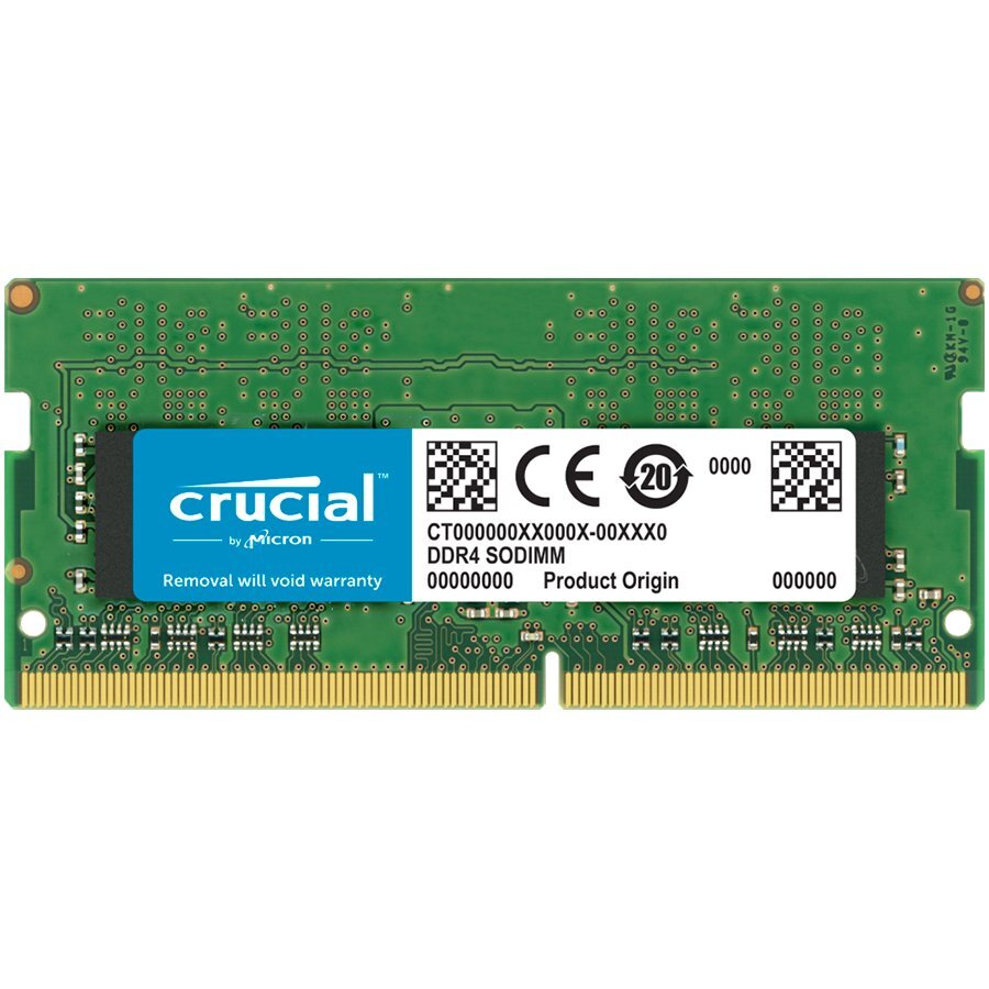 Memorija Crucial 32GB DDR4 3200MHz, SODIMM (CT32G4SFD832A)ID: EK000596712