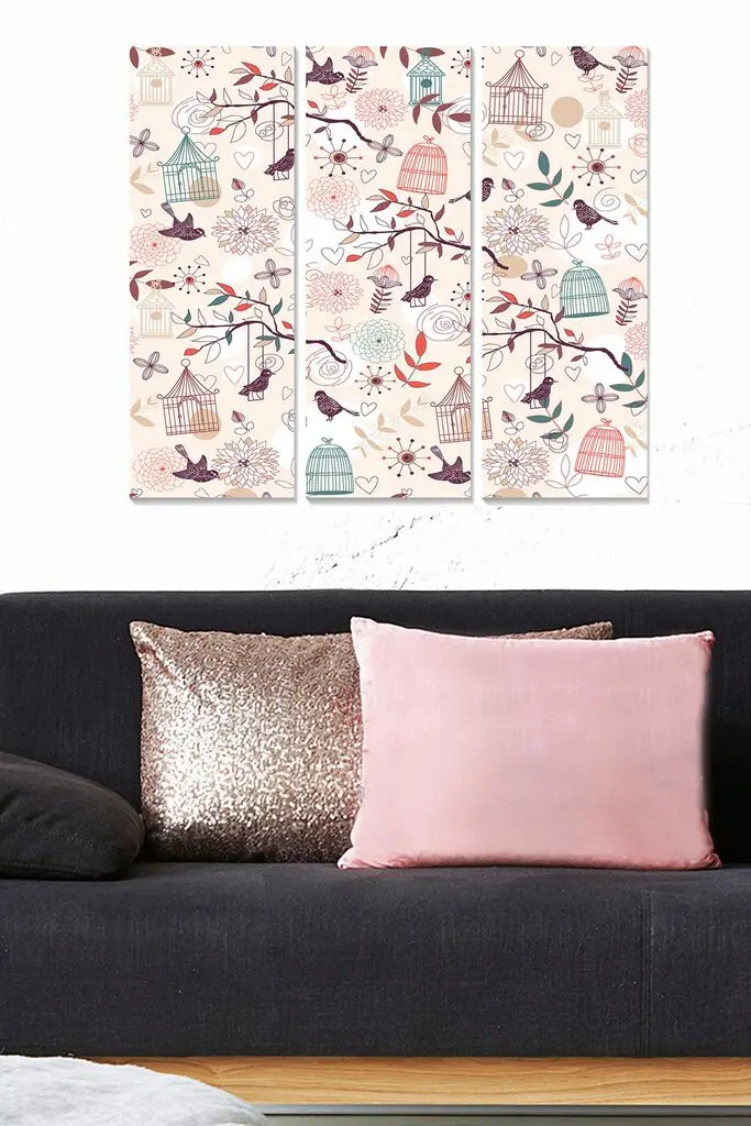 Wallity Set slika MDF6987362, 3 Dela