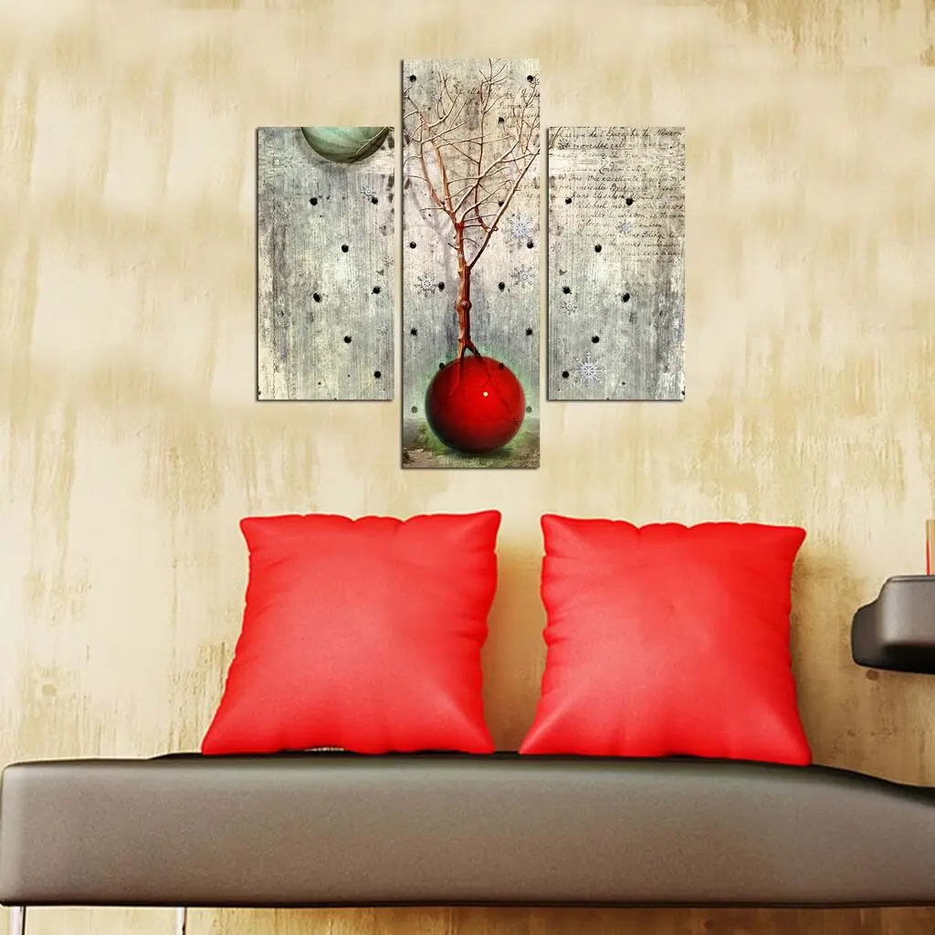 Wallity Set slika 3MDF-006, 3 Dela