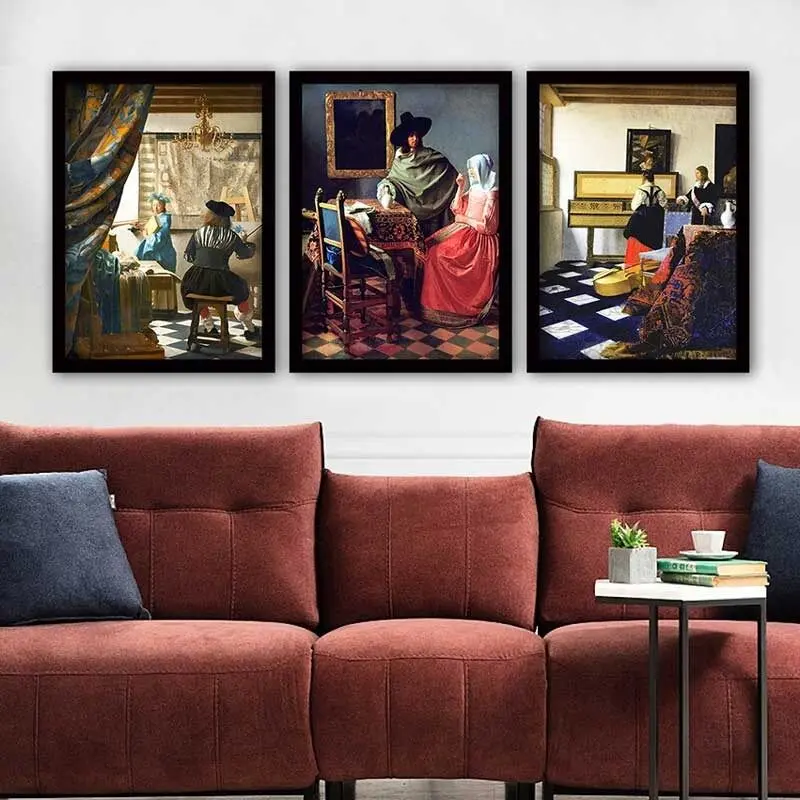 Wallity Set uramljenih slika 3SC_UN3844928, 3 Dela