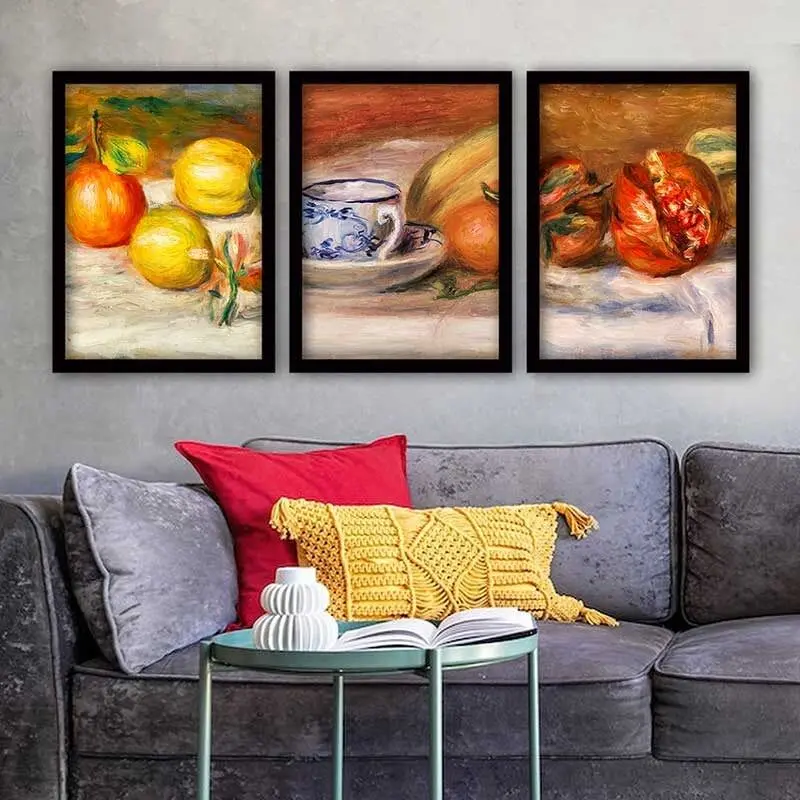 Wallity Set uramljenih slika 3SC_UN895114, 3 Dela