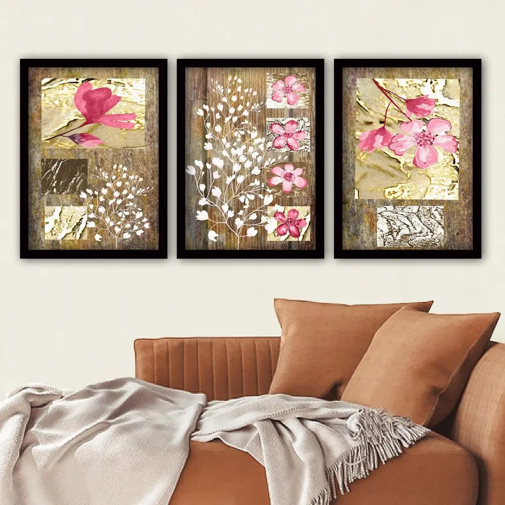 Wallity Set uramljenih slika 3SC121, 3 Dela