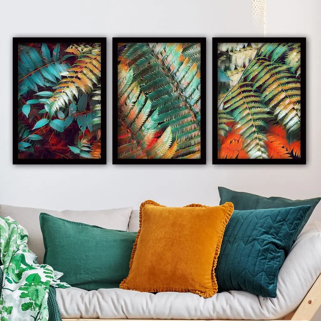 Wallity Set uramljenih slika 3SC109, 3 Dela