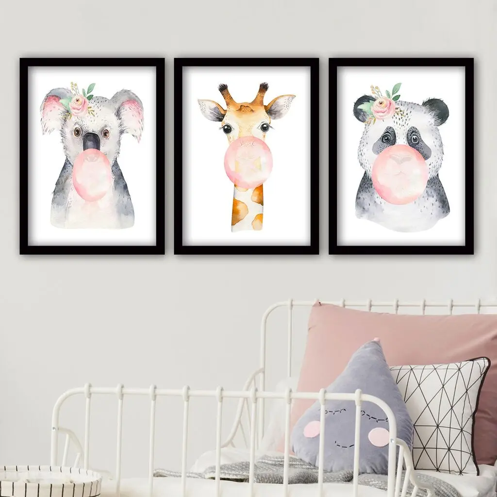 Wallity Set uramljenih slika 3SC16, 3 Dela
