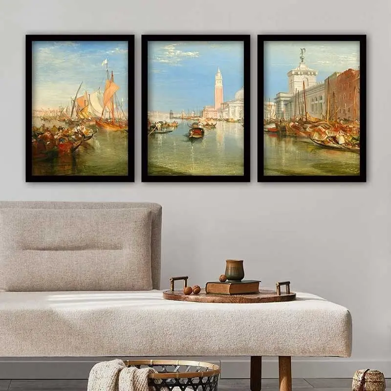 Wallity Set uramljenih slika 3SC_UN5666, 3 Dela