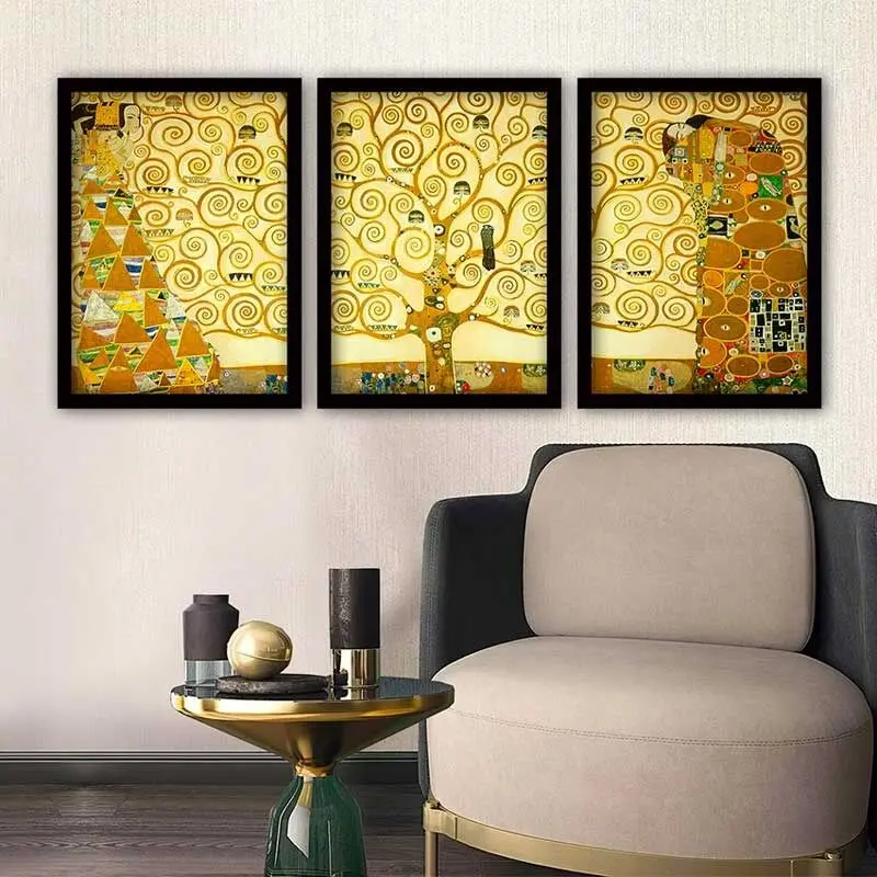 Wallity Set uramljenih slika 3SC_UN6161113, 3 Dela