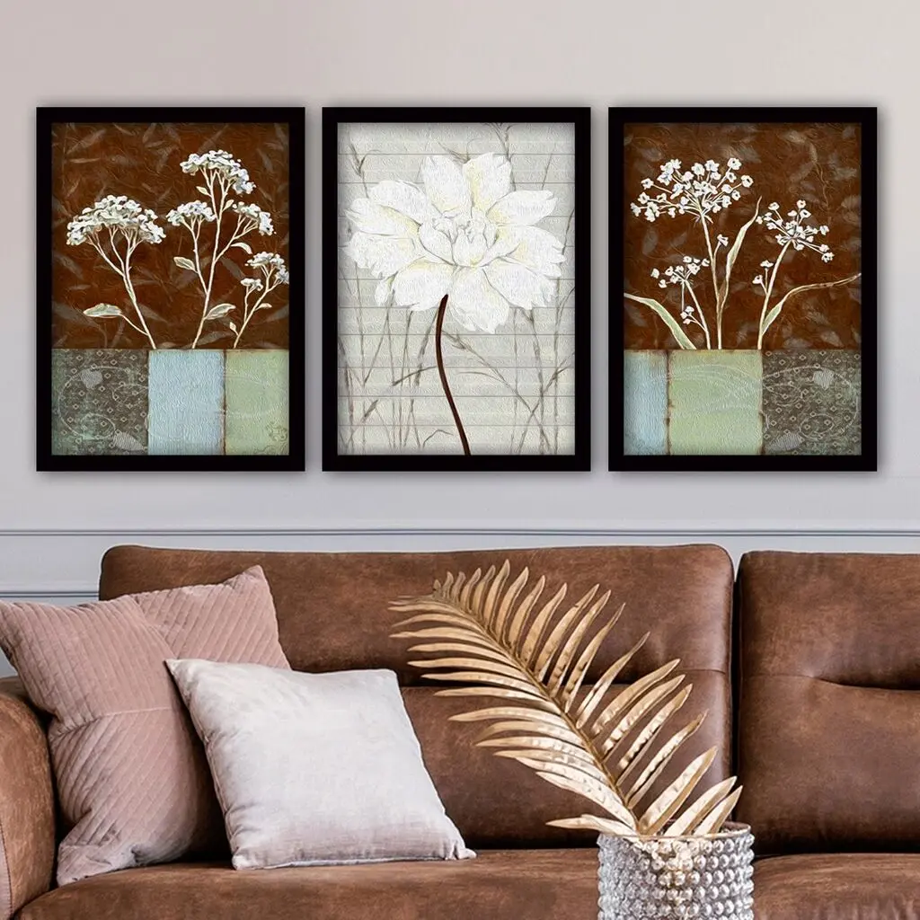 Wallity Set uramljenih slika 3SC122, 3 Dela