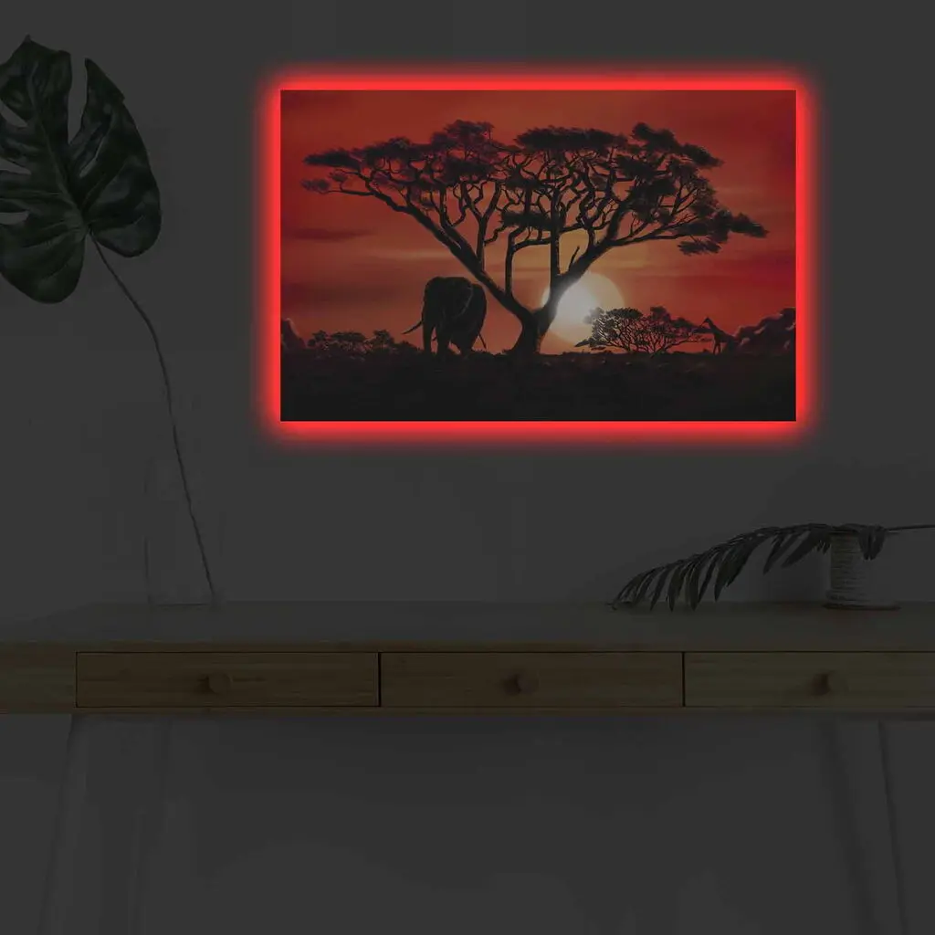 Wallity Slika sa LED osvetljenjem 4570DHDACT-053, 45x70 cm