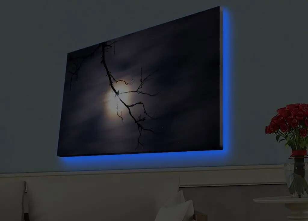 Wallity Slika sa LED osvetljenjem 4570HDACT-019, 45x70 cm