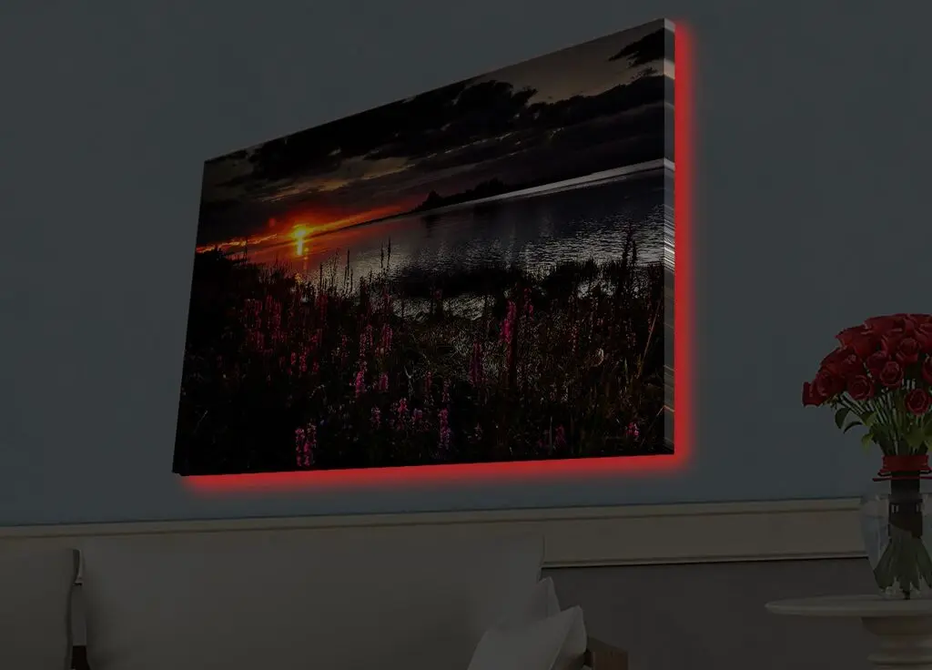 Wallity Slika sa LED osvetljenjem 4570HDACT-002, 45x70 cm