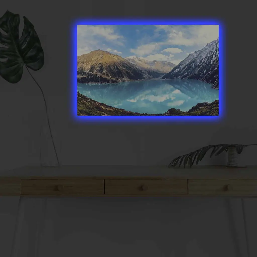 Wallity Slika sa LED osvetljenjem 4570DHDACT-174, 45x70 cm