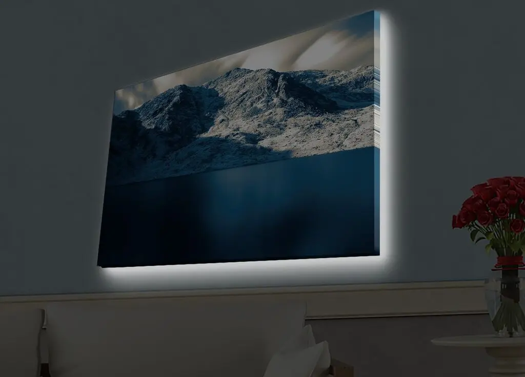 Wallity Slika sa LED osvetljenjem 4570HDACT-021, 45x70 cm
