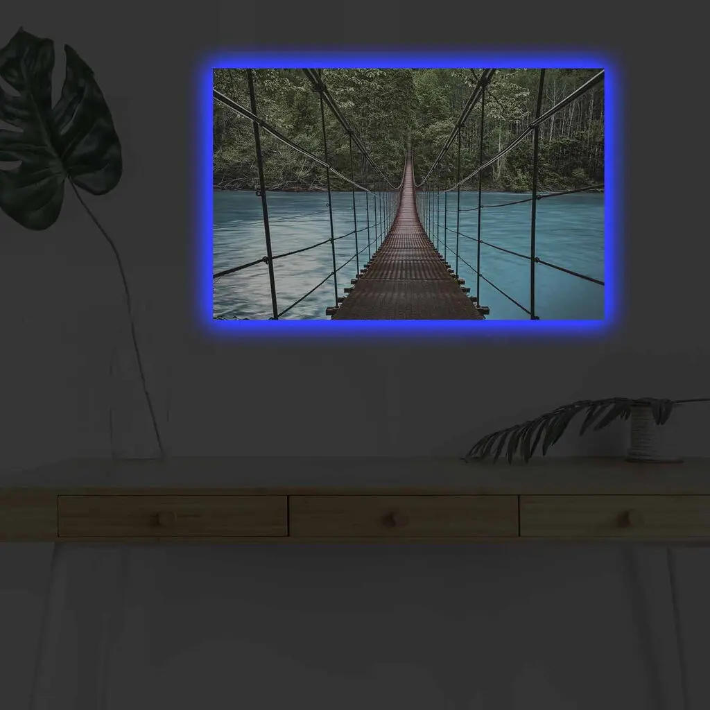 Wallity Slika sa LED osvetljenjem 4570DHDACT-158, 45x70 cm