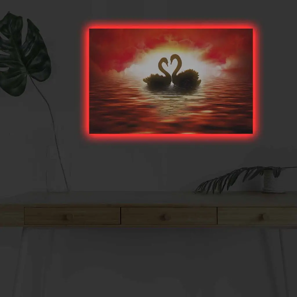 Wallity Slika sa LED osvetljenjem 4570DHDACT-143, 45x70 cm