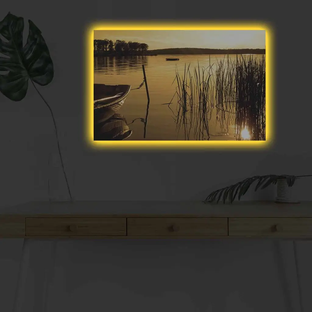 Wallity Slika sa LED osvetljenjem 4570DHDACT-121, 45x70 cm