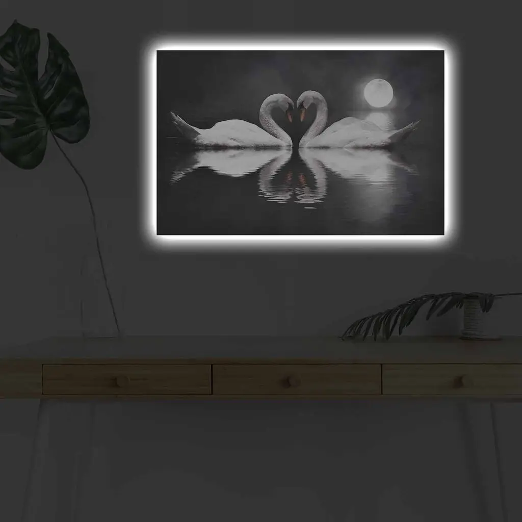 Wallity Slika sa LED osvetljenjem 4570DHDACT-154, 45x70 cm