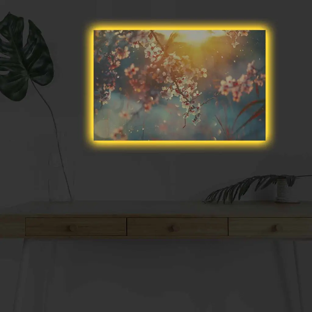 Wallity Slika sa LED osvetljenjem 4570DHDACT-167, 45x70 cm